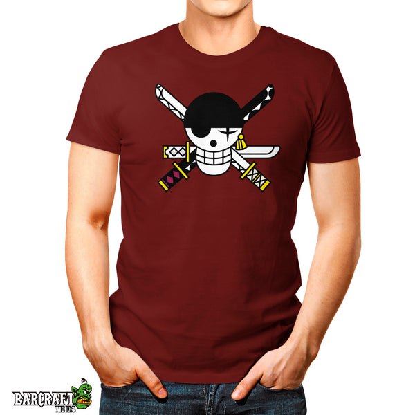 Camiseta Zoro flag one piece – Barcraft